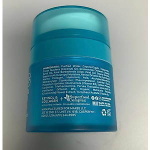 MAREE Face Moisturizer Retinol Cream for Face - Wrinkle Cream for Women - Facial Moisturizer with Collagen - Crema Hidratante Para la Cara for Skin Tightening