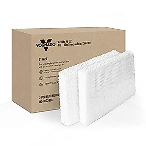 Vornado MD1-0034 Replacement Humidifier Wick (Pack of 2) , White