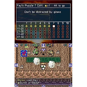 Mystery Dungeon Shiren the Wanderer - Nintendo DS