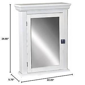 Zenith MC10WW, Early American Medicine Cabinet, White