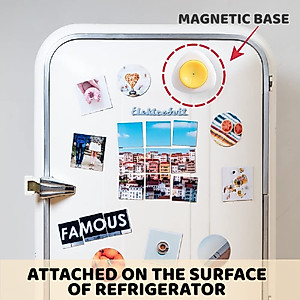 Jawbush Egg Piercer for Raw Eggs, with Magnetic Base and Safety Lock, Hard Boiled Egg Peeler, Egg Pricker to Get a Good Hard Boiled Egg