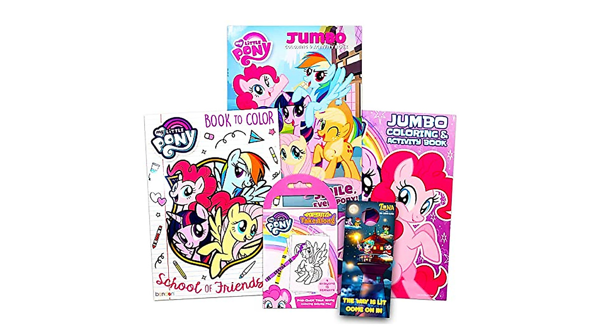 My Little Pony Coloring Book Super Set – Fun Activities for Kids