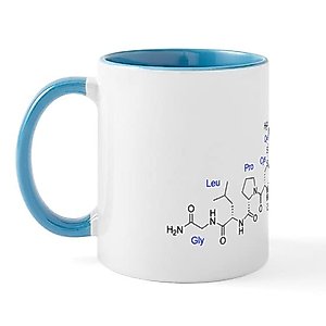 CafePress Oxytocin Mug Ceramic Coffee Mug, Tea Cup 11 oz