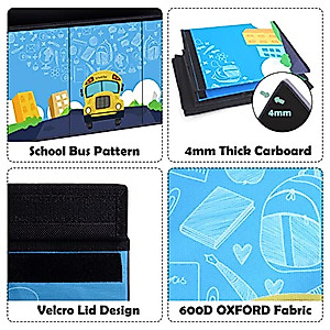 Wdmiya Large Toy Box, Toy Organizers and Storage With Collapsible Lid & Handles, Toy Chest for Kids Extra Large Playroom, Living Room, Nursery, Closet, Car Trunk, Brithday Gift for Boys & Girls