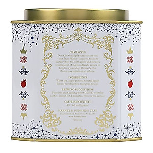Harney & Sons Snow White Blend, Disney | 30 sachets Apple Flavored White Tea