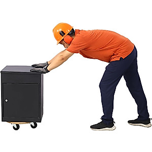 Furniture Moving Dolly, Heavy Duty Wood Rolling Mover with Wheels for Piano Couch Fridge Heavy Items, Securely Holds 500 Lbs (2pcs 15" Round Platform)