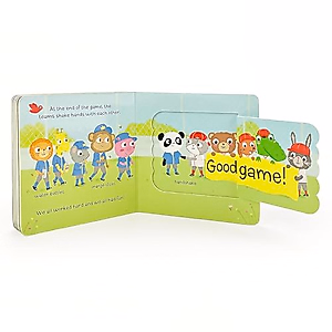 Let's Play Baseball! A Lift-a-Flap Board Book for Babies and Toddlers