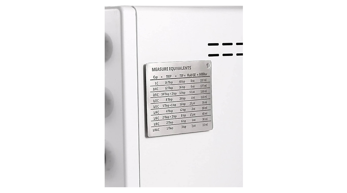 Magnetic Kitchen Conversion Chart - Measure with Ease
