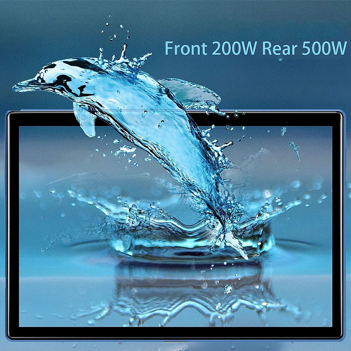 2023 Newest 128GB ROM + 6GB RAM Storage Tablet with Keyboard 10 Inch, Android 11 Tablet Newest Octa-core Processor, 2 in 1 Tablet with 1 Sim Slot+ 5G Dual WiFi network, 1920x1200 HD Display -Blue