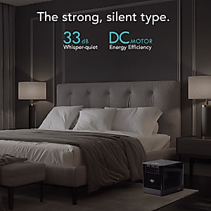 Vornado EV3 Whole Room Evaporative Humidifier, 1.5 gal Capacity, Electronic Humidistat, Top Fill Tank, Easy To Clean