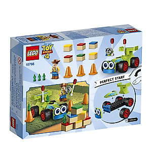 LEGO Disney Pixar’s Toy Story 4 Woody & RC 10766 Building Kit (69 Pieces)