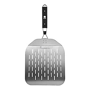 MasterPRO Outdoor Pizza Oven Perfect for 12" Neapolitan Pizzas, Includes 5-Piece Set, Gas, Black