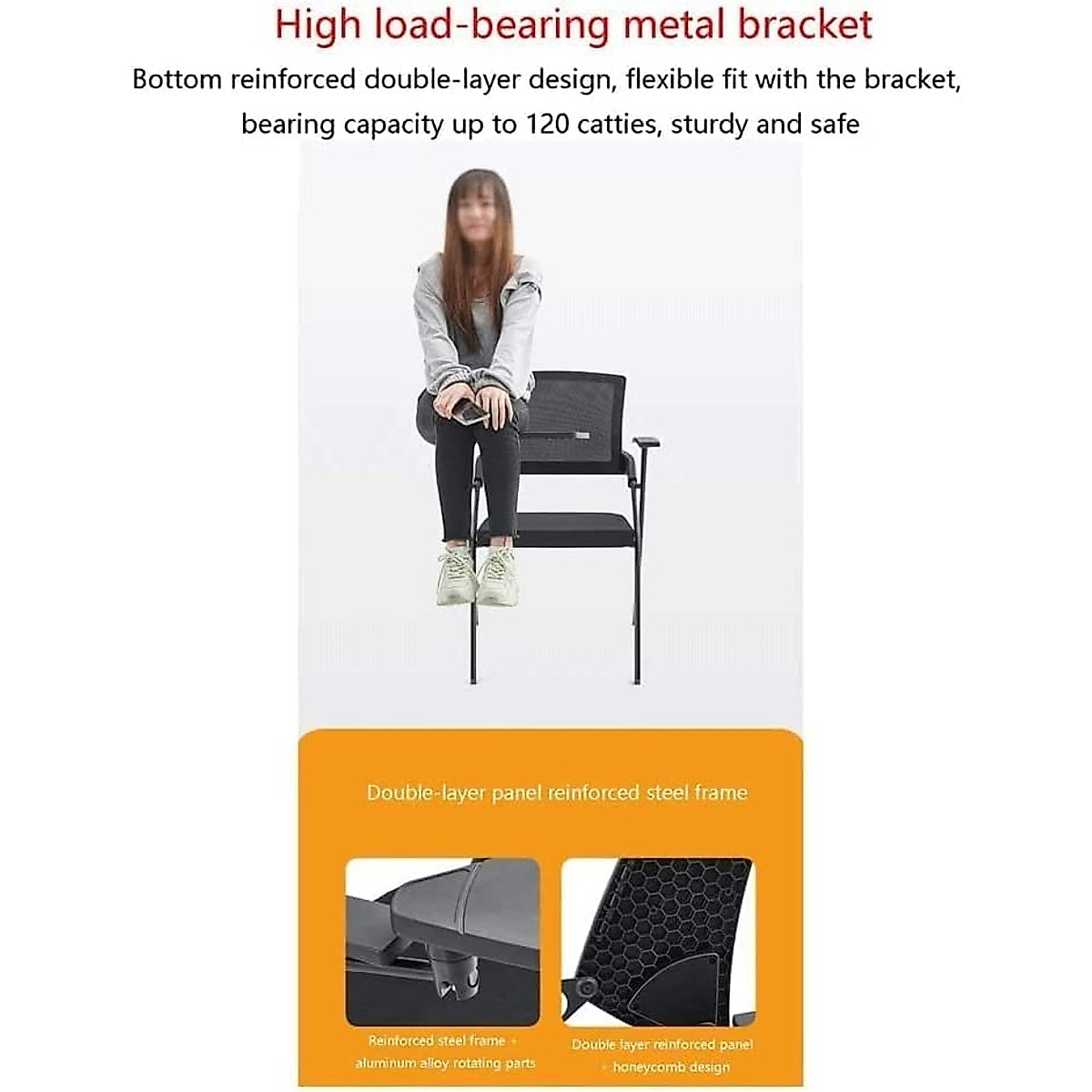 Chairs Chair High Elastic Sponge Back Chair Human Bionic Curved Extra Wide Desk Chair Chair Dining Chairs (Color : A, Size : 33x18x22in)