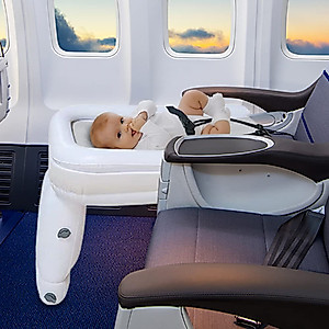 BABYBOO Convenient Inflatable Travel Bed for Toddlers | Fly Travel Kids Bed Fits Most Airplane Seats | Portable Airplane Car Bed for Toddler | Car Seat Toddler Travel