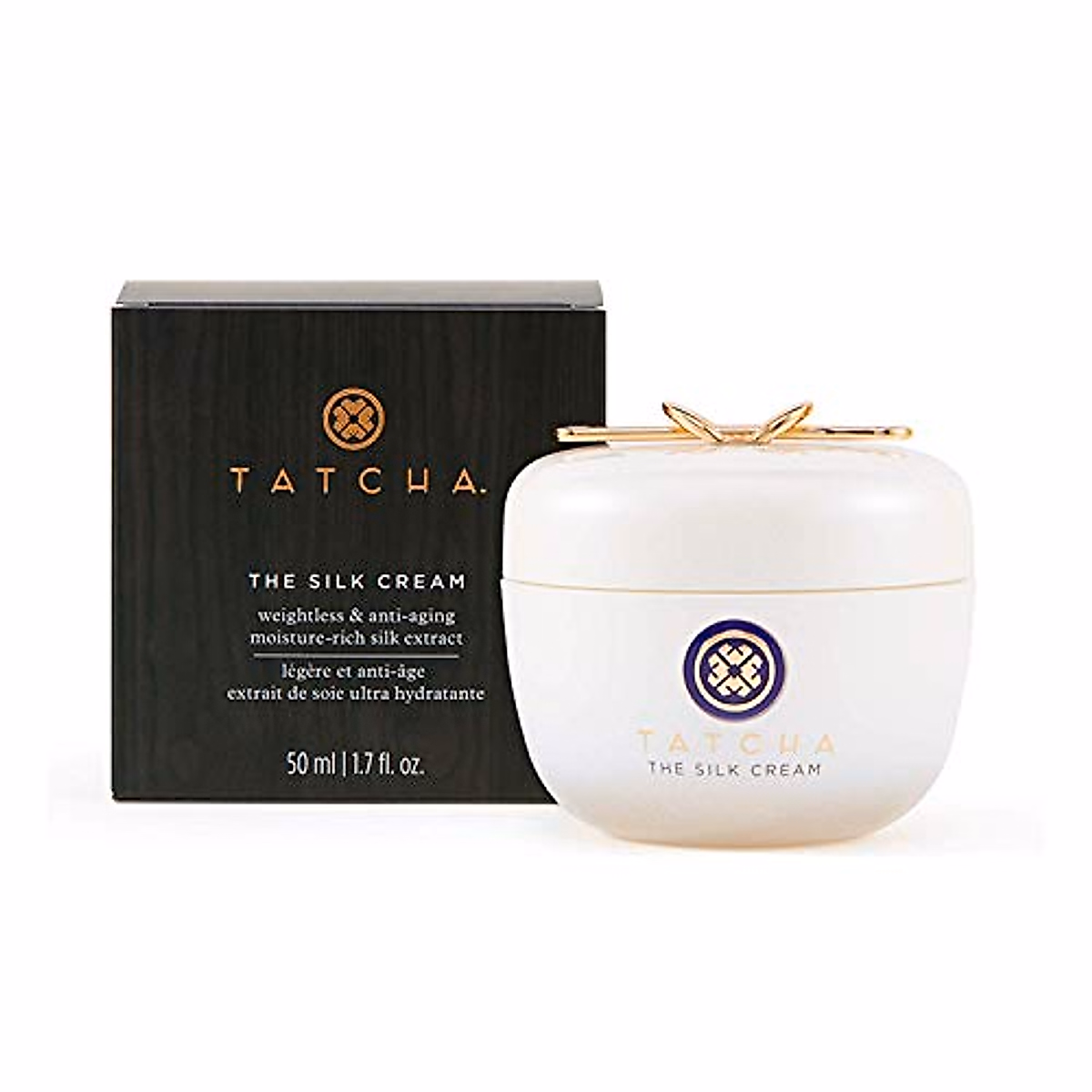 Tatcha The Silk Cream: Weightless Moisturizing and Firming Cream for Combo to Dry Skin (50 ml / 1.7 oz)