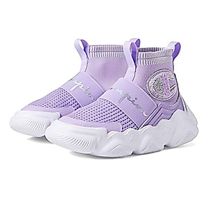 Champion Girl's Meloso Rally Pro (Little Kid) Pure Lavender/White 13 Little Kid M