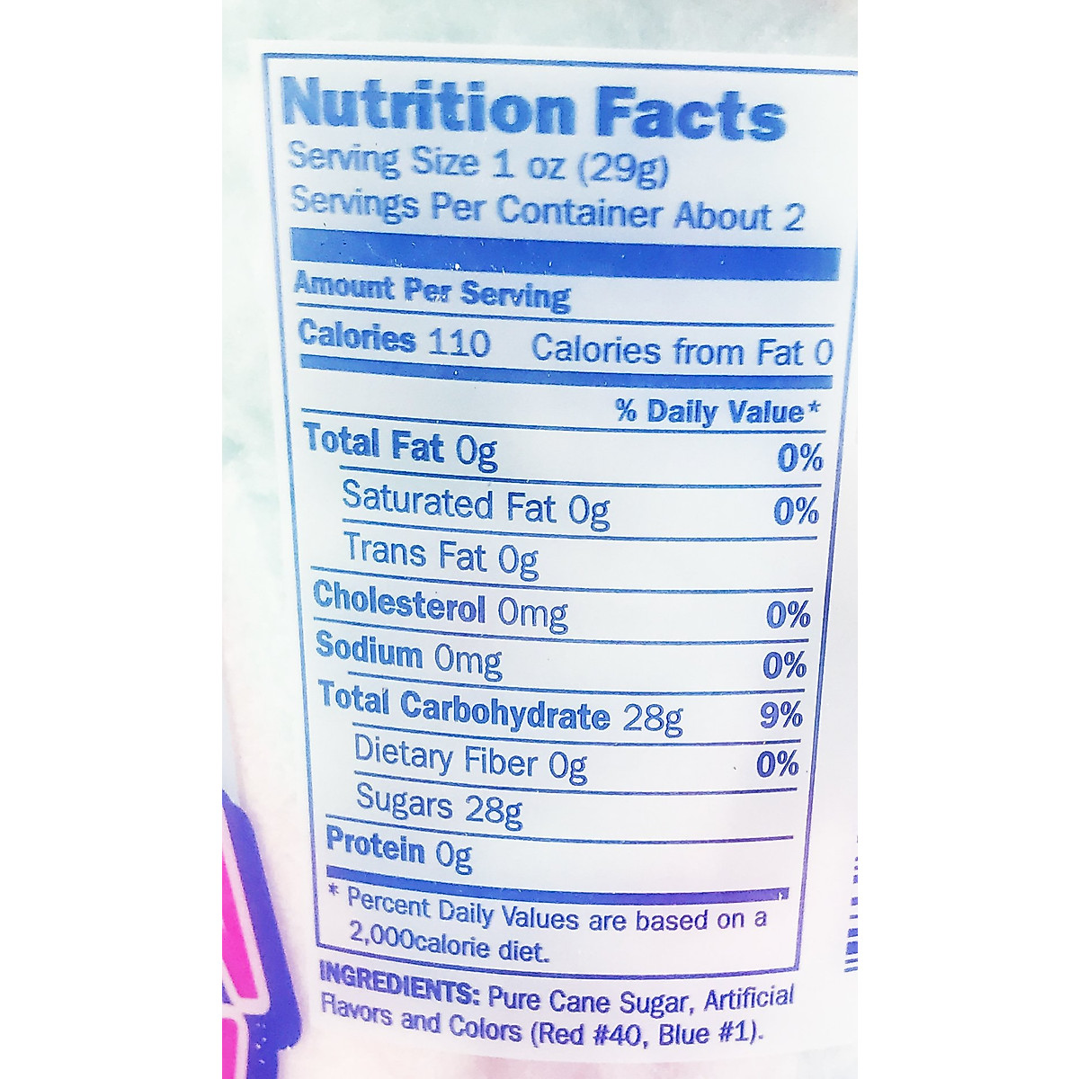 Fun Sweets Classic Cotton Candy 2 oz , 4 Count