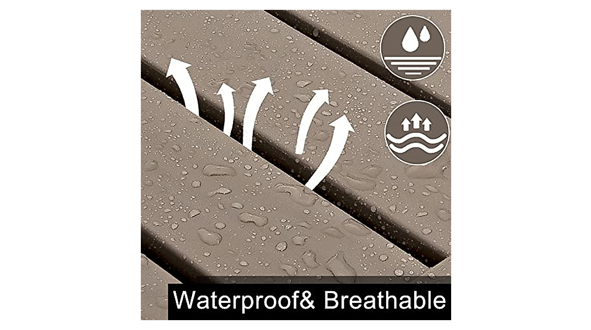 DIMAR GARDEN Outdoor Lounge Chair - Waterproof & Adjustable