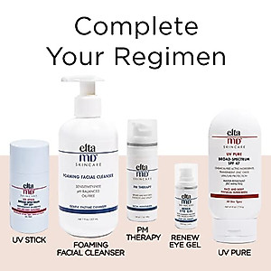 EltaMD UV Stick Sunscreen, Broad Spectrum Sunscreen Stick with SPF 50+, Mineral Face Stick Sunscreen, Oil-Free, Dermatologist Tested, Water-Resistant, Zinc Oxide Sunscreen Stick, 1.3 OZ Stick