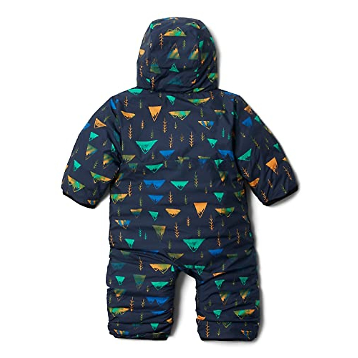 Columbia Baby Powder Lite Reversible Bunting, Collegiate Navy/Bright Indigo/Dark Mountain, 6/12