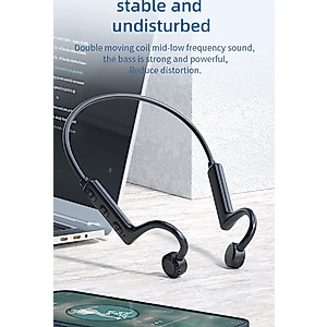 Bone Transmission Air Transmission Earphone Blue Tooth, Water Proof Sport Earphone (Green)