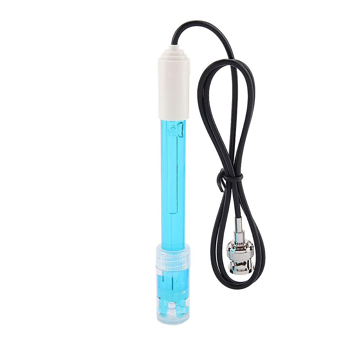 Tomotato PH Meter Electrode, Aquarium Hydroponic Electrode PH Monitor Probe Smart Sensor Digital Meter BNC Connector for Hydroponic System