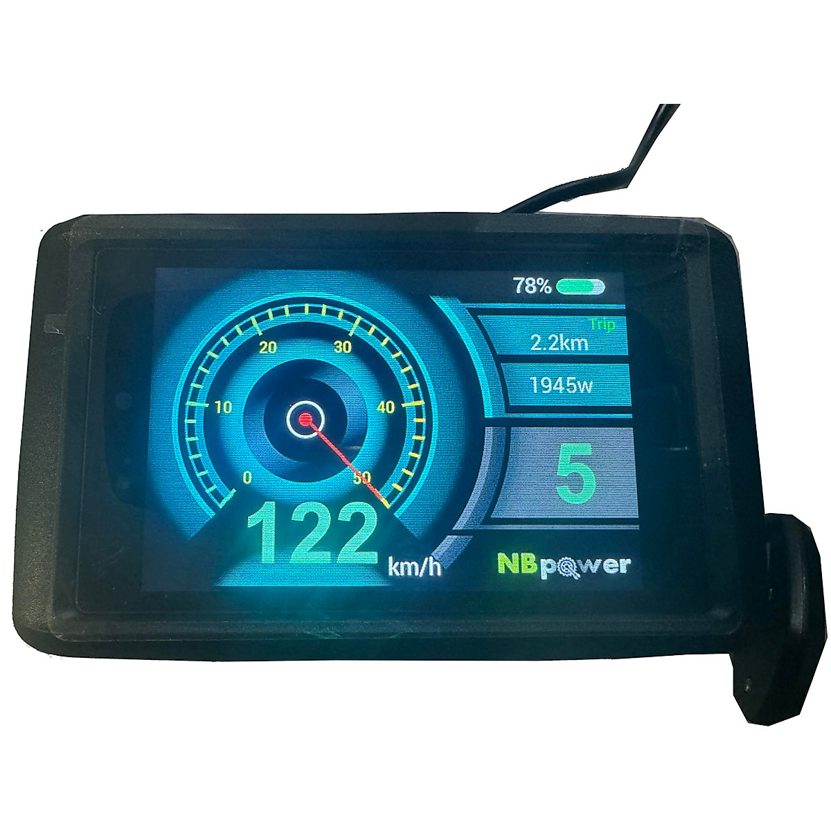 NBPOWER Programmable! TFT color display,48V-72v 150A 8000w electric bike controller sine wave system MQCON setting sabovton controller with brake,throttle,Pas and alram