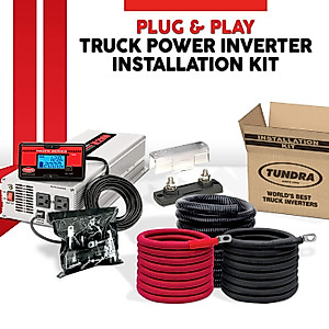 Tundra Installation Kit for Truck Power Inverter - CM2012-12 Feet - Matching Power Inverter Model: M2000 - M3024 - S1800 - S3024