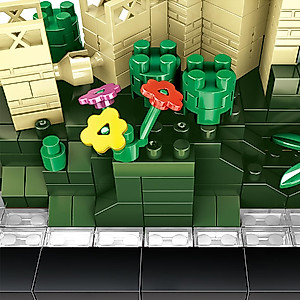 TzFioy Great Wall of China Building Blocks Set (1202Pcs) Famous World Architecture Fortifications Educational Toys Micro Bricks for Kids Adults