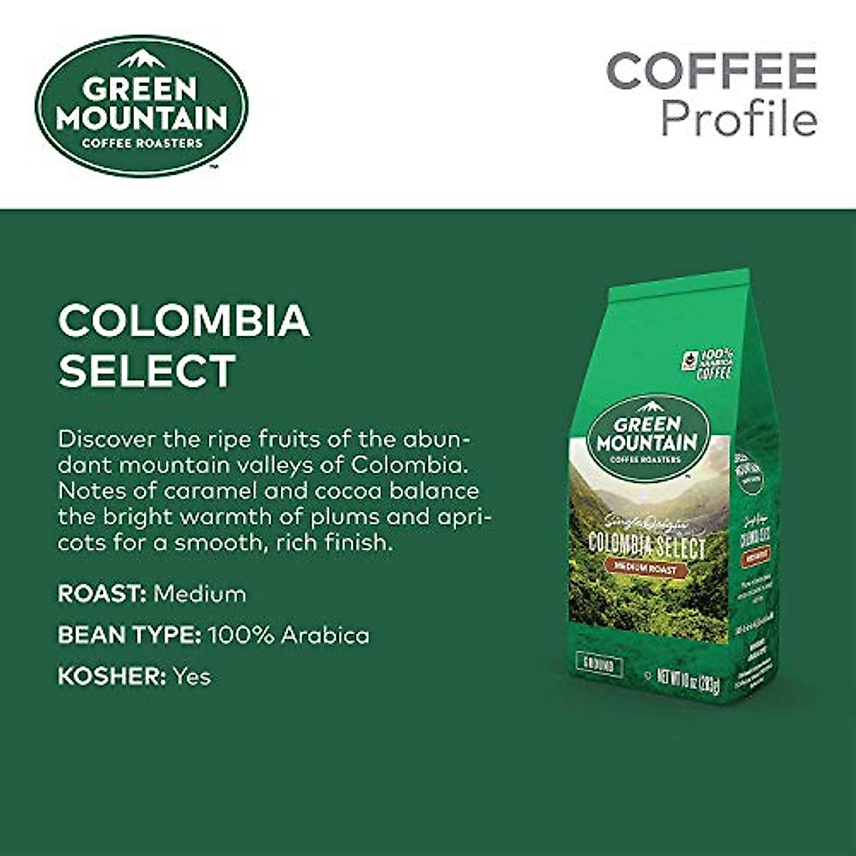 Keurig K-Duo Plus Coffee Maker, Single Serve K-Cup Pod and 12 Cup Carafe Brewer, with Green Mountain Ground Coffee Favorites Collection, 12 oz Bagged, 3 Count