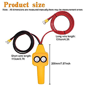Torkettle Winch Hand Control Assembly Controller with Solenoid Relay Built-in for 1500lbs to 4500lbs 12V Electric Winch