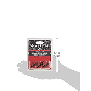 Allen Company Thrasher Small Game Arrow Head (Pack of 3), 100 GRAIN