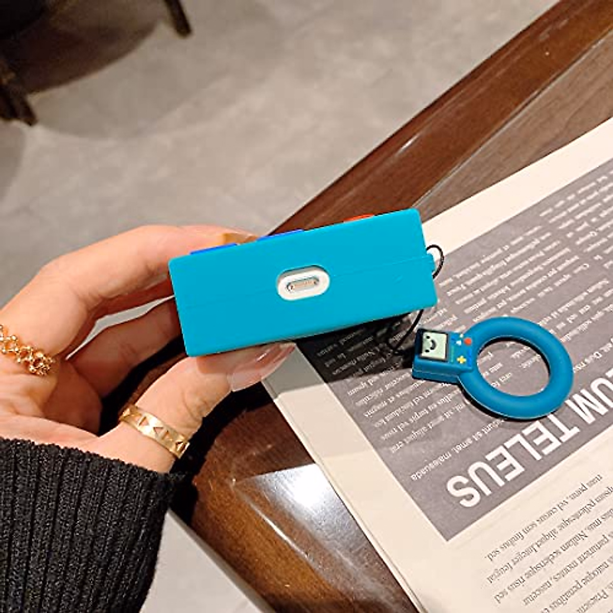 Wifantien 3D Game Player Case for AirPod Pro 2019/2022,3D Cute Cartoon Lovely Kawaii Women Girls Kids Fashion Game Player Shape Keychain Soft Case for Airpods Pro/Pro 2nd Gen 2022 (Game Player)