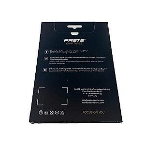 PASTE ® Shin guard straps soccer silicone for adult, men, women, kids, Children & youth black - Shinguard holders & stays - ankle Grip tapes - shin-guard stay, tape & bands as football accessories