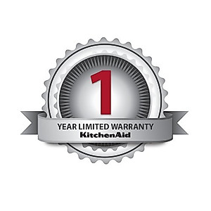 KitchenAid Fitted Stand Mixer Cover, Silver Frost