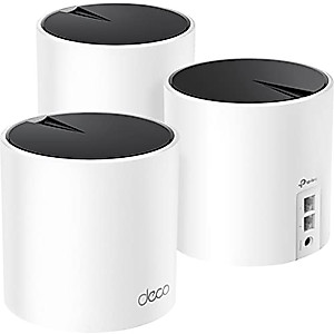 TP-Link - Deco X25 AX1800 Dual-Band Whole Home Mesh Wi-Fi 6 System (3-Pack) - White (Renewed)