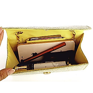 Nodykka Clutch Purses For Women Evening Bags Sparkling Shoulder Envelope Party Cross Body Handbags