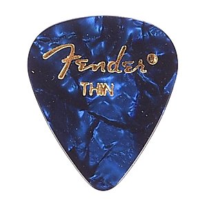 Fender 351 Pick Pack (12) Blue MOTO Thin