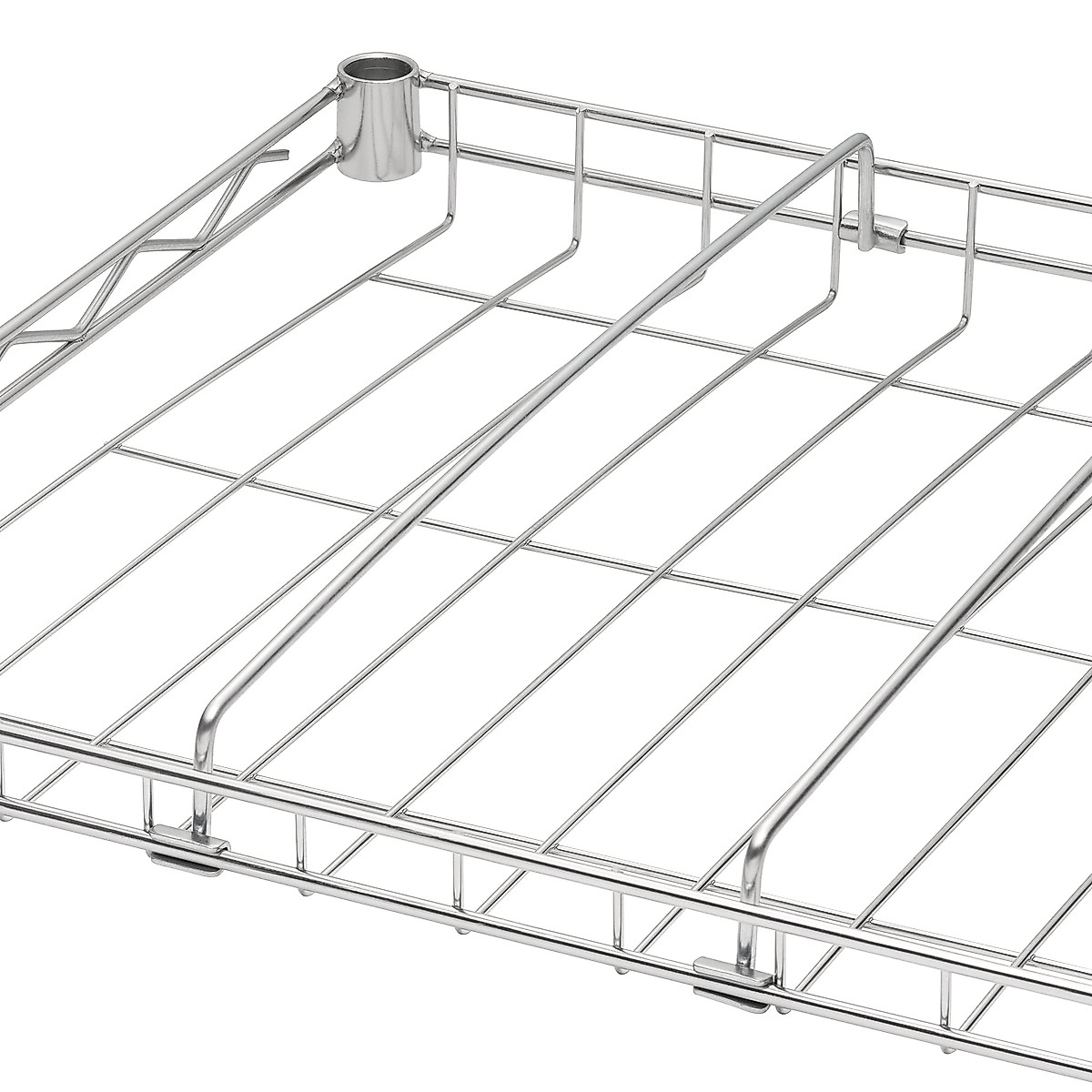 TRINITY BASICS EcoStorage 2-Tier Can Organizer Rack, 2-Pack, Chrome