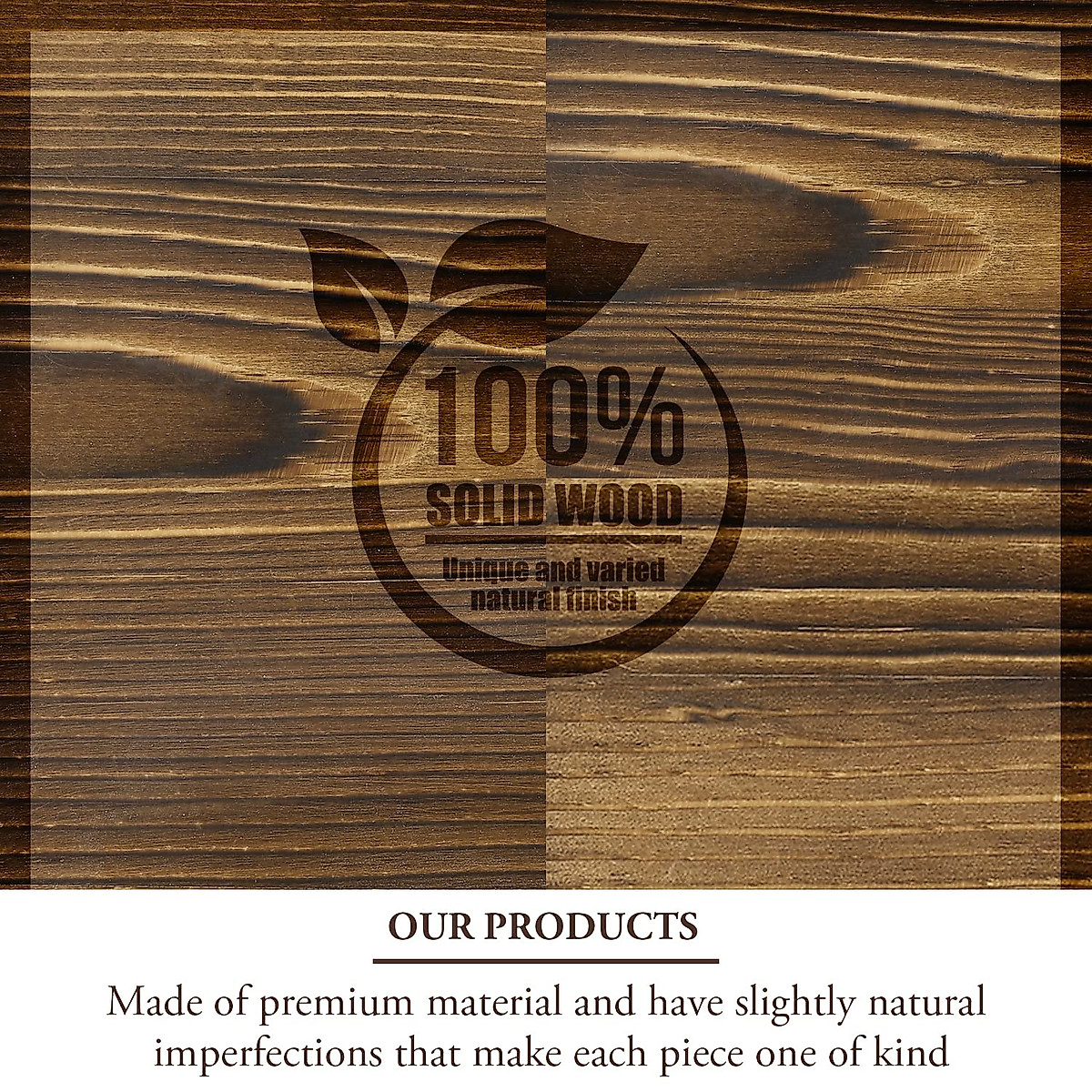 MyGift Rustic Burnt Solid Wood Tabletop Book Holder Rack with Industrial Black Metal Frame, Desktop Tilted Bookcase Reading Book Storage Organizer