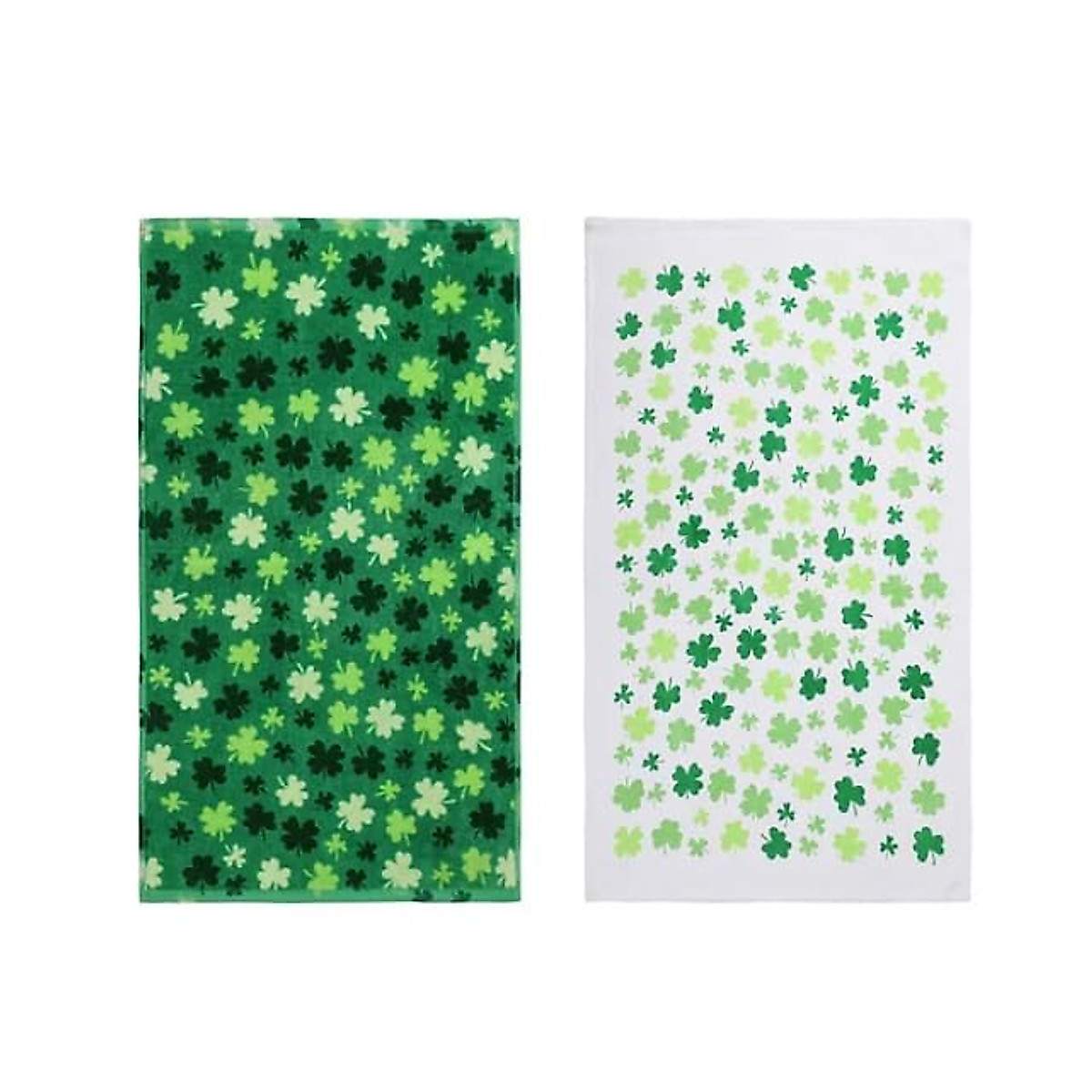 Celebrate St. Patrick's Day Together Shamrock Melody Cotton Kitchen Dish Towels, 2-Pack
