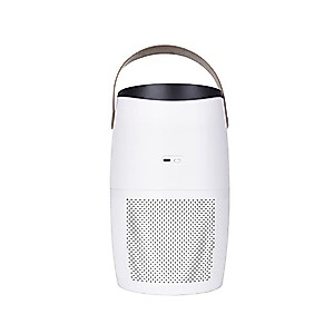 Air Purifier for Small Room HEPA Filter Cleaner:Bedroom Office, Desktop, Portable, Automatic detection of air quality, intelligent adjustment of filtration level Rechargeable Battery Powered