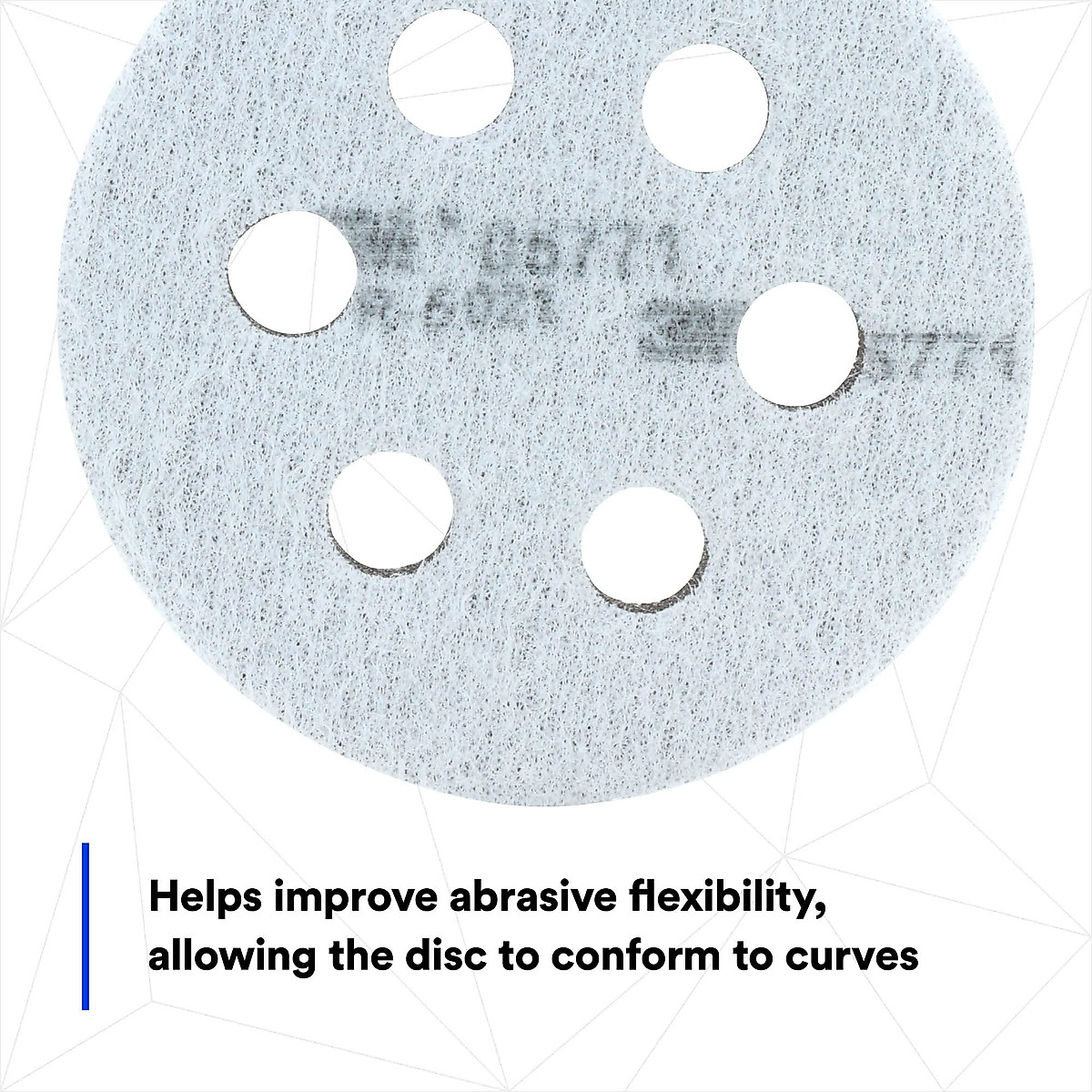 3M Hookit Soft Interface Pad 05771, 3 in, Foam, Quick Change, Soft Pad for Autobody Sanding