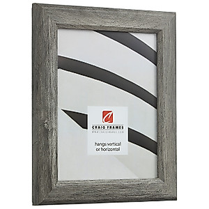 Craig Frames Arthur Picture Frame, 16 x 20 Inch, Gray Barnwood