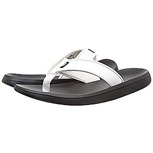 Nike Men's Kepa Kai Flip Flop Sandal (White, Numeric_14)