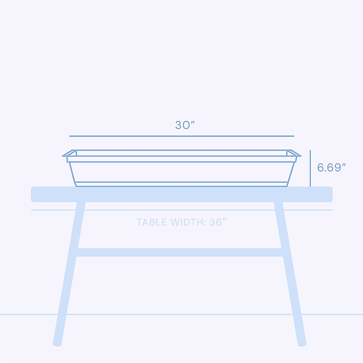 Bloem Dura Cotta Window Box Planter: 30" - Terra Cotta - Large Box with Tray, Weatherproof Resin Box, Removable Tray for Indoor & Outdoor Use, Gardening, 4 Gallon Capacity
