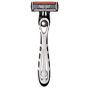Bic Flex 5 Hybrid Razor - 1 Count Handle & 3 Count Cartridges Per Package - Pack of 2 Packages