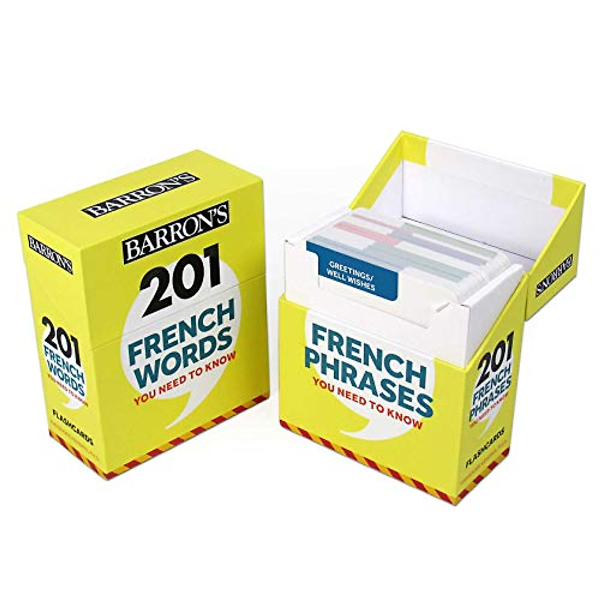 French Words and Phrases You Need to Know Flashcard Set (Barron's Foreign Language Guides) (French Edition)