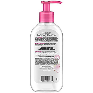 Garnier SkinActive Micellar Foaming Face Wash, For All Skin Types, 6.7 fl oz