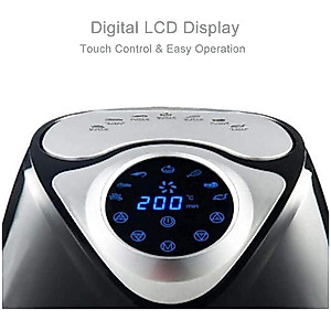 Air Fryer for Home Use 2.6L Air Fryer Intelligent Automatic Capacity Electric Fryer French Fries Household Air Fryer Multi-Function Oven Smokeless Oil